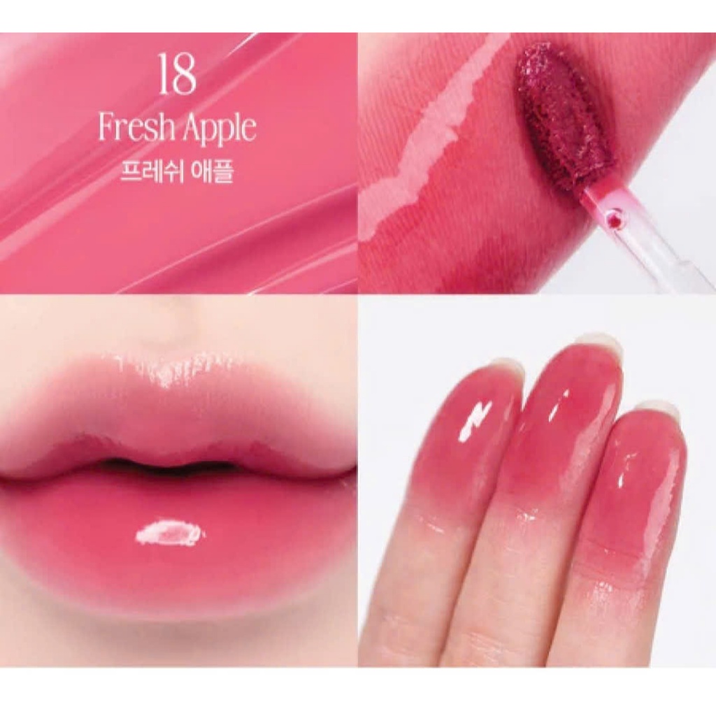 Son Tint Clio Bóng Lì Crystal Glam Tint 3.4g - Màu 18 Fresh Apple ...
