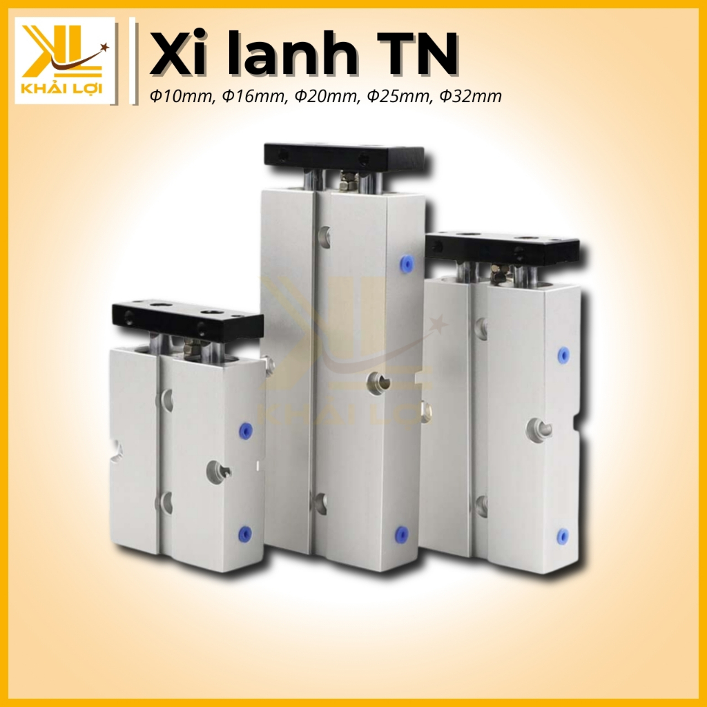 Xi Lanh Khí Nén 2 ty TN10 TN16 TN20 TN25 | Shopee Việt Nam