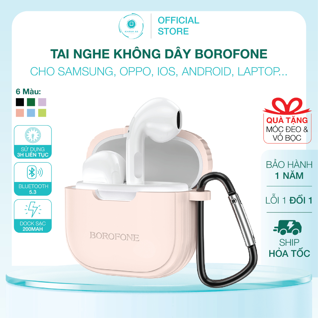 Tai Nghe Bluetooth Không Dây Borofone BW29 | TWS Bluetooth 5.3 Cho ...