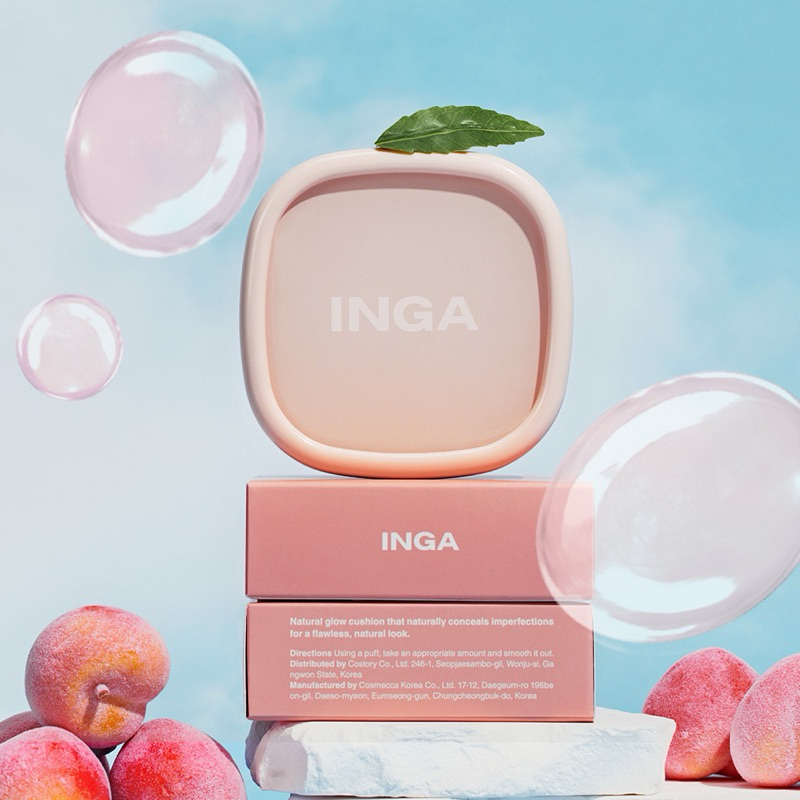 Phấn Nước INGA Water Glow Daily Cushion Hồng (3 màu) | Shopee Việt Nam