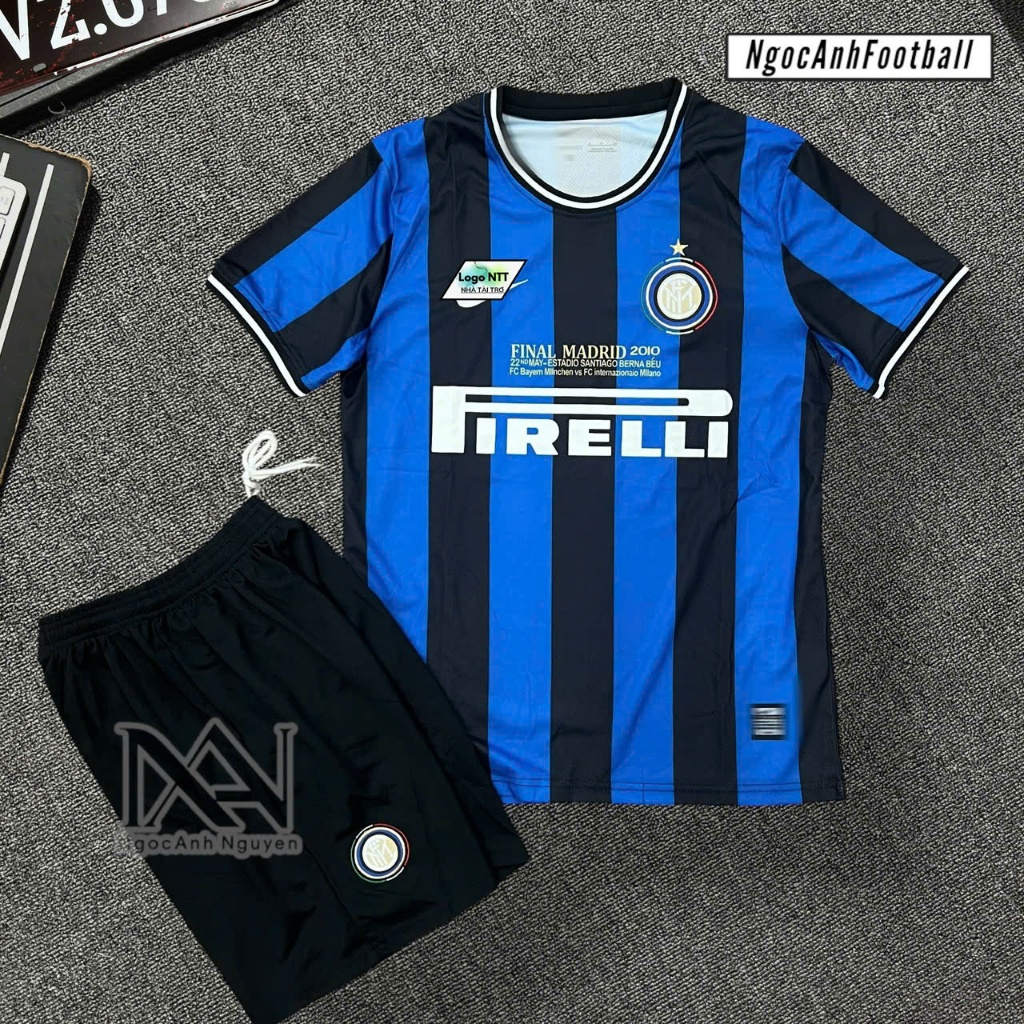 (NGƯỜI LƠN) INTER MILAN Bộ Quần Áo Bóng Đá, Áo Đá Banh CLB Inter Milan ...