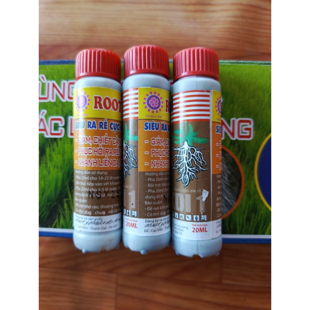 [ Combo 10] Kích rễ cực mạnh Root 888 20ml dùng để kích thích ra rễ giâm cành, chiết cành giúp ...