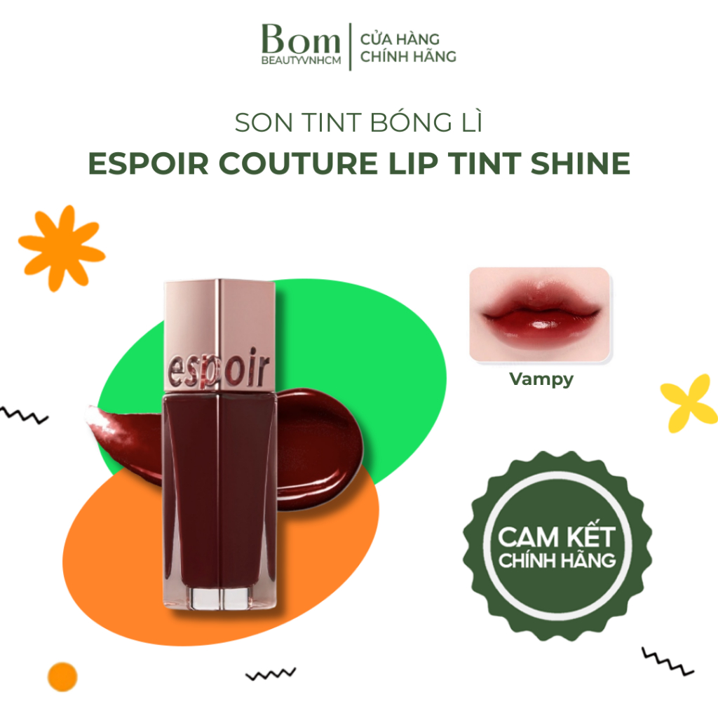 Son Tint Bóng Lì Màu Xinh Espoir Couture Lip Tint Shine 8.5g/Couture Lip Tint Glaze 4g Vampy ...