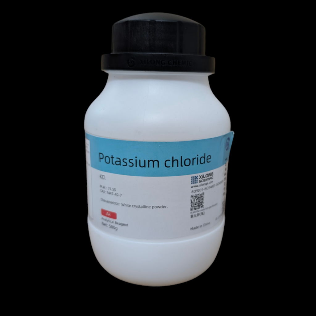 [KCl] Kali clorua - Potassium Chloride - chai 500g - CAS 7447-40-7 ...