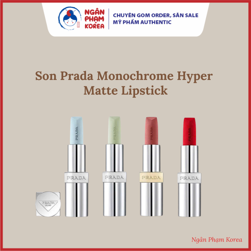 Son Prada Monochrome Hyper Matte Lipstick Mini 1.3g | Shopee Việt Nam