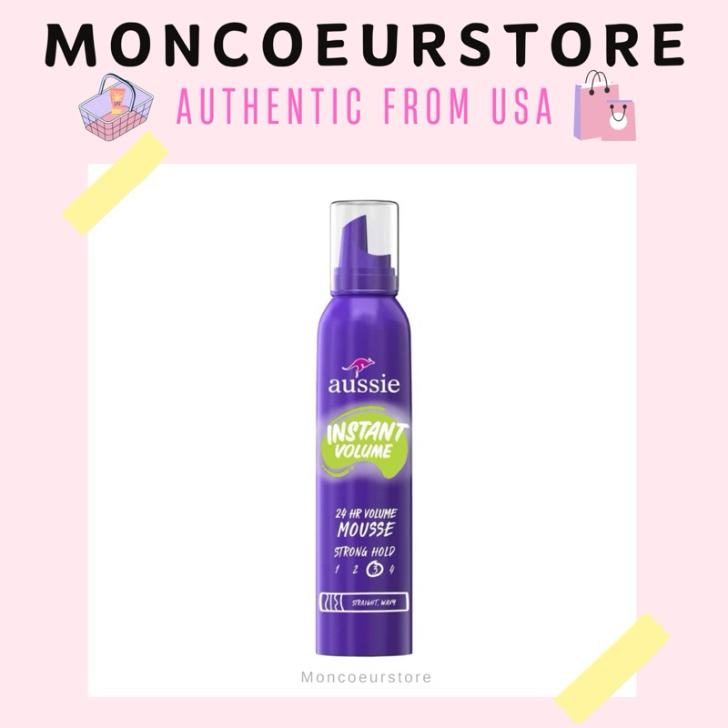 Mousse Làm Phồng và Tạo Kiểu Tóc Aussie Mousse Volume 170g của Mỹ | Shopee Việt Nam