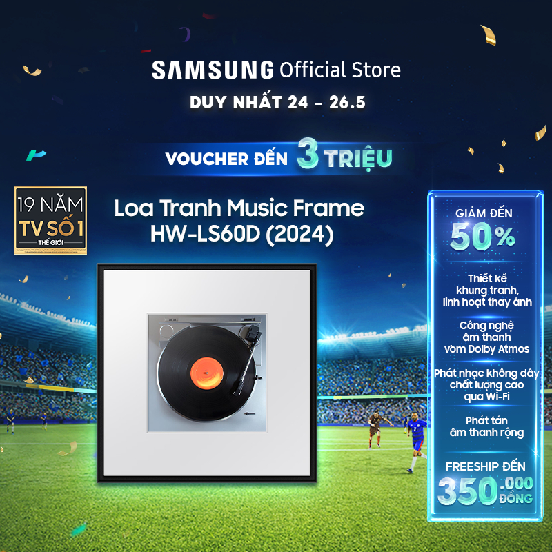 [Shopee - Lắp đặt 0Đ HN HCM] - Loa Tranh Samsung Music Frame | Shopee ...