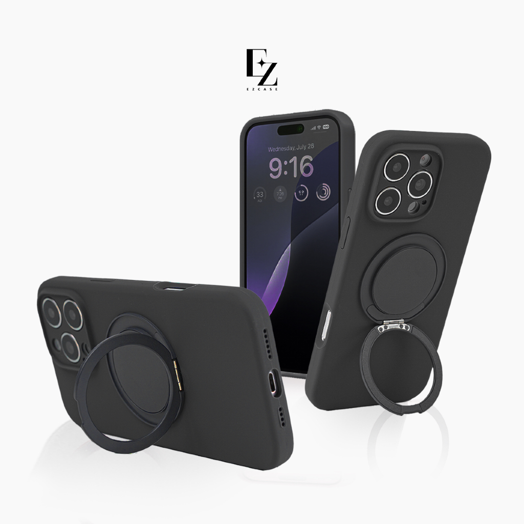 ỐP LƯNG CAO CẤP SILICON EZ CASE KÈM GIÁ ĐỠ XOAY 360 ĐỘ TỪ TÍNH CHO ...