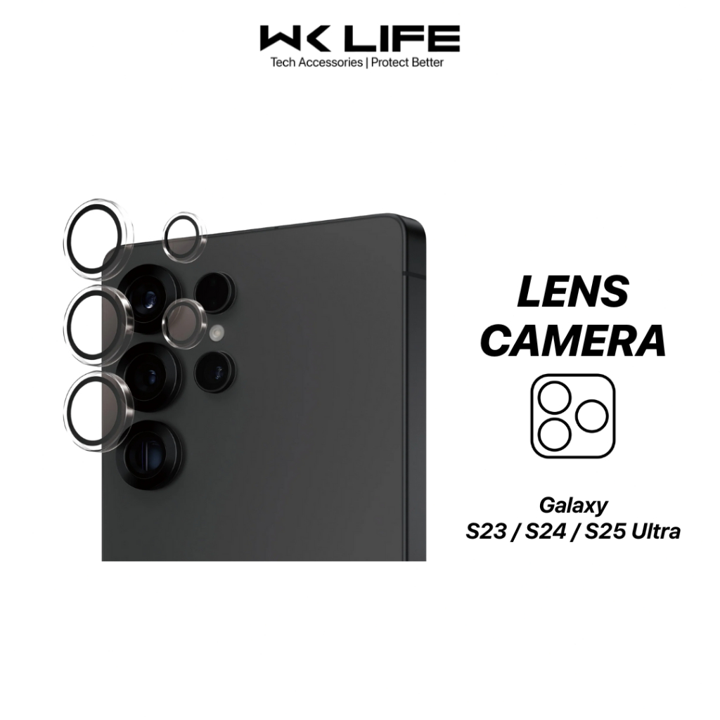 Cường lực Camera Lens S25 Ultra / S24 Ultra / S23 Ultra Kuzoom AR ...