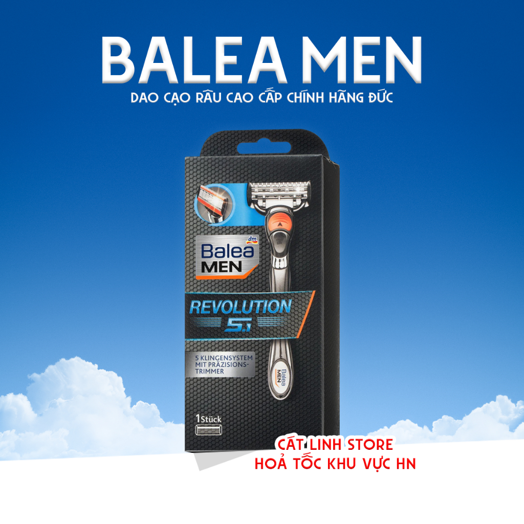 Dao cạo râu Balea Men Đức, Precision 5 Flex Pro, 3-Klingen Rasierer ...