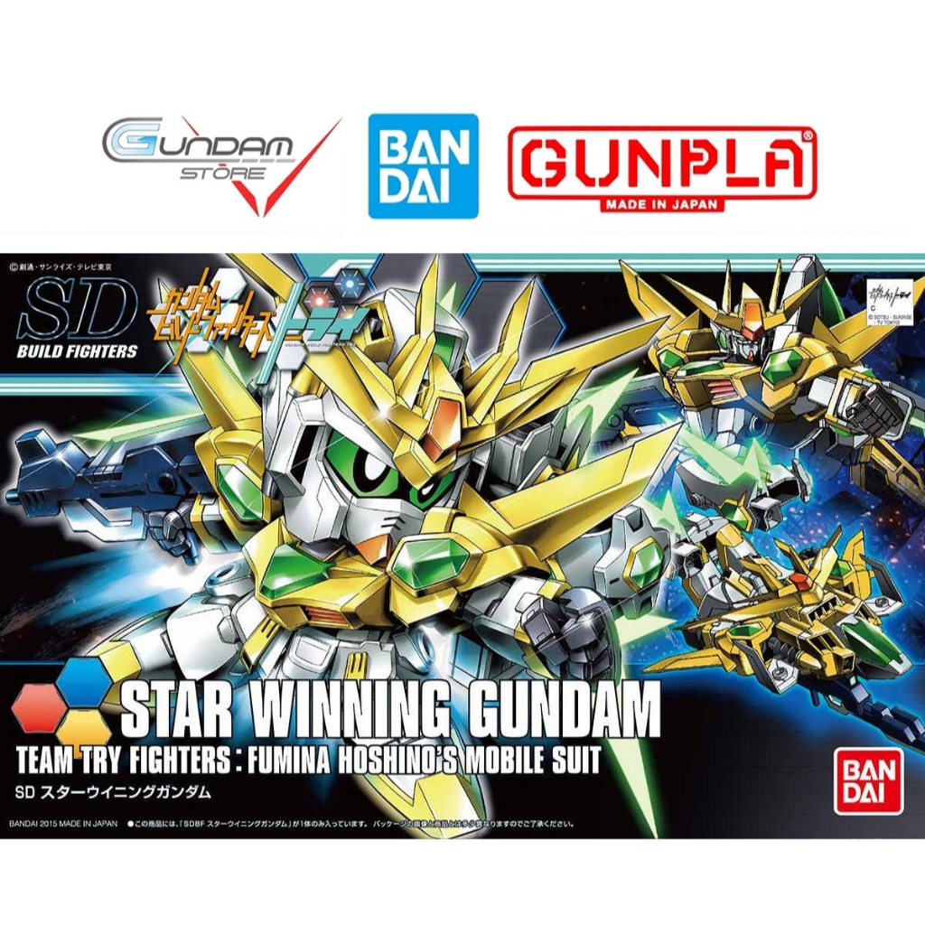 Mô Hình Gunpla SDBF Star Winning Gundam Bandai SD Build Fighters Đồ ...