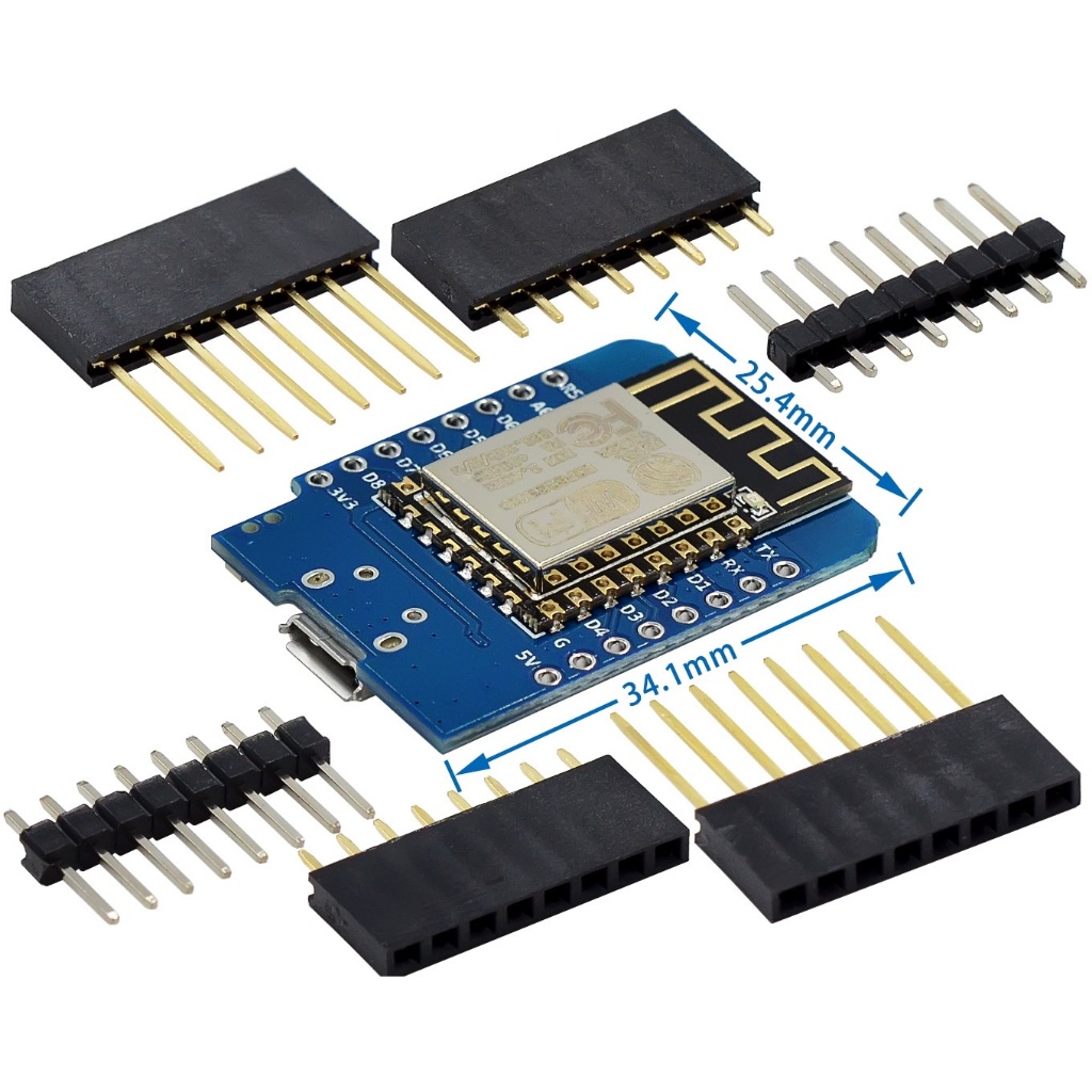 D1 Mini NodeMCU ESP8266 Wemos – Phiên Bản Mini Nhỏ Gọn – Hỗ Trợ Lua ...