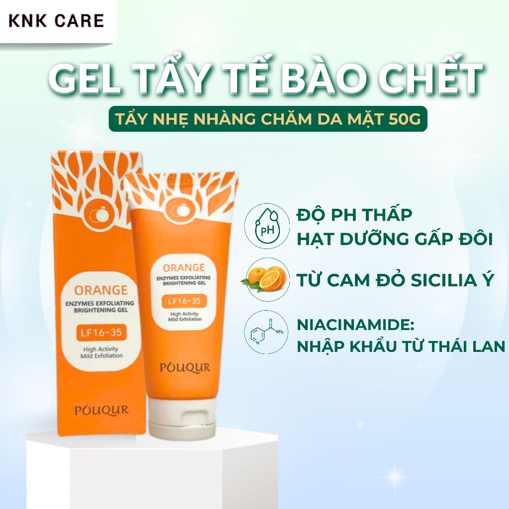 Gel Tẩy Tế Bào Chết Cam (100GR) Orange Enzymes Gel Tẩy Da Mặt, Body Hỗ ...