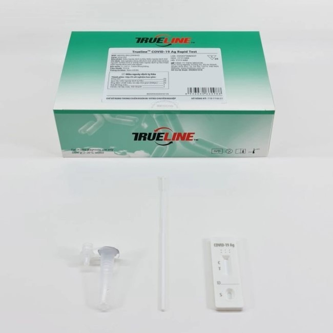 Que kit test nhanh tại nhà SARS-CoV-2 Trueline Covid-19 Ag Rapid Test ...