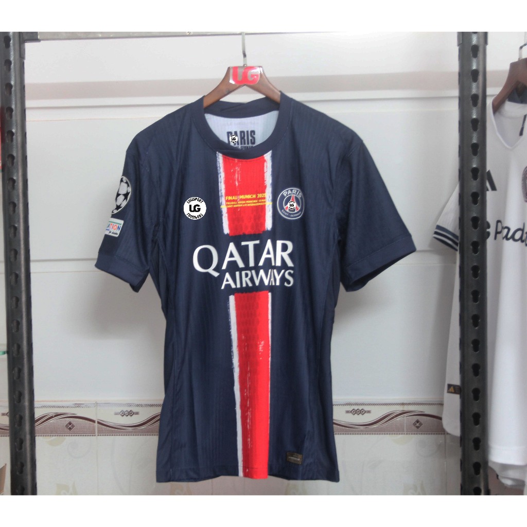 [bản player] áo PSG- Paris Saint-Germain sân nhà 2025 chung kết ucl màu ...