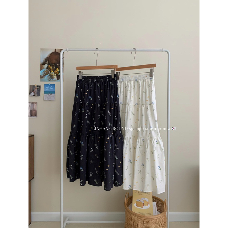 /𝙇𝙞𝙣𝙝𝙖𝙣𝙤𝙛𝙛𝙞𝙘𝙞𝙖𝙡/ CHÂN VÁY HOA STYLEKOREAN 9856🇰🇷 | Shopee Việt Nam