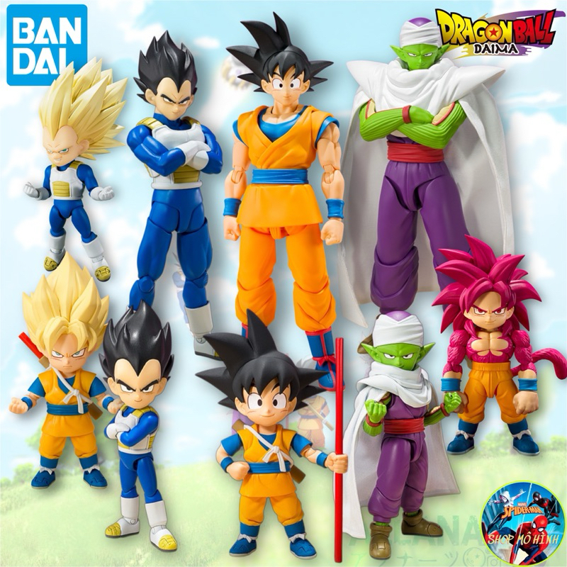 [HÀNG SẴN-HỎA TỐC] Mô Hình SHF Goku - Vegeta - Piccolo Daima (mini) SHF ...