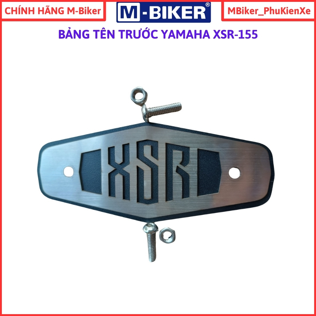 [𝐌-𝐁𝐢𝐤𝐞𝐫]_ Bảng tên xe xsr155, lôgo xsr155, bảng tên xsr, phụ kiện xsr ...