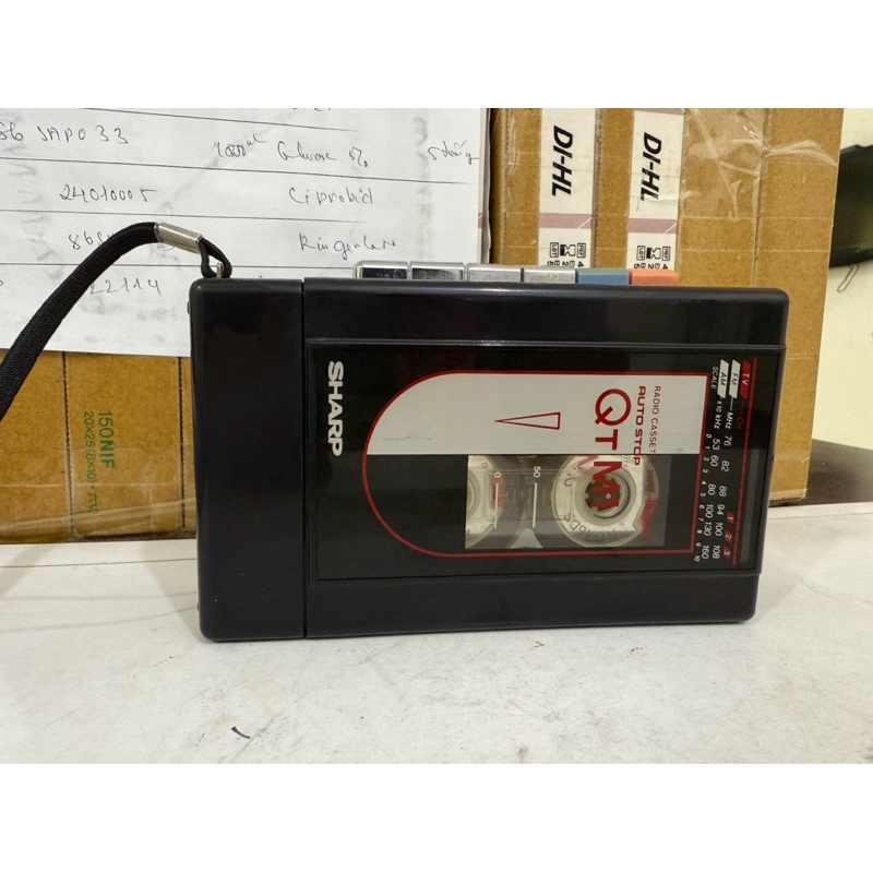 máy nghe băng cassette sharp qt m1 | Shopee Việt Nam