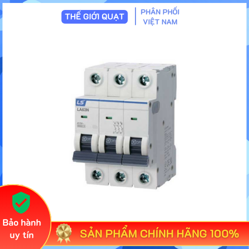 [HỎA TỐC] Cầu dao tự động MCB 3 pha LS (16A - 20A - 25A - 32A - 40A - 50A - 63A - 80A - 100A ...