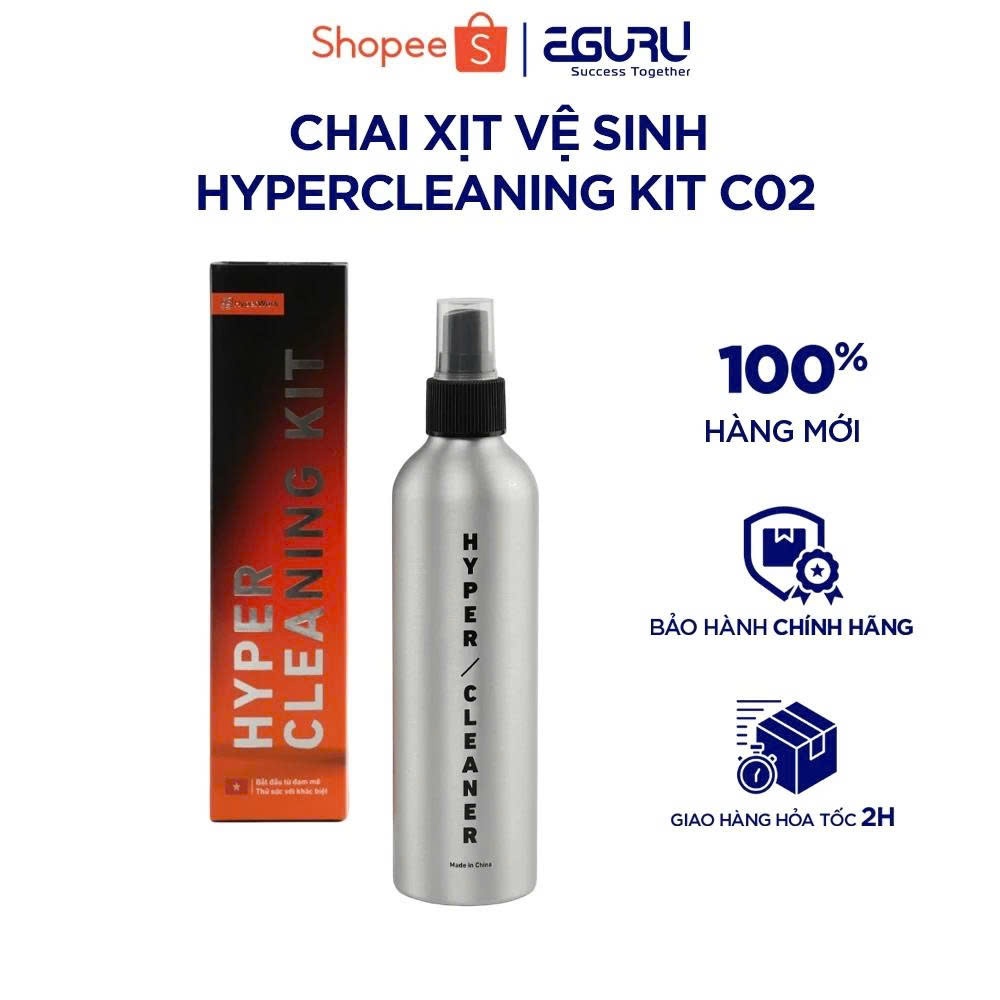 Chai xịt vệ sinh màn hình HyperWork HyperCleaning Kit (Hyper Cleaning Kit) | Hàng Chính Hãng ...