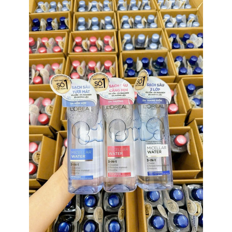 💦 Nước tẩy trang L'Oreal Micellar Water – 400ml | Shopee Việt Nam