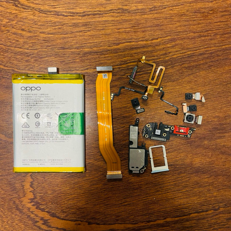 Oppo A73 5G / Camera trước sau,cáp nối main,main sạc,vân tay,khay sim ...