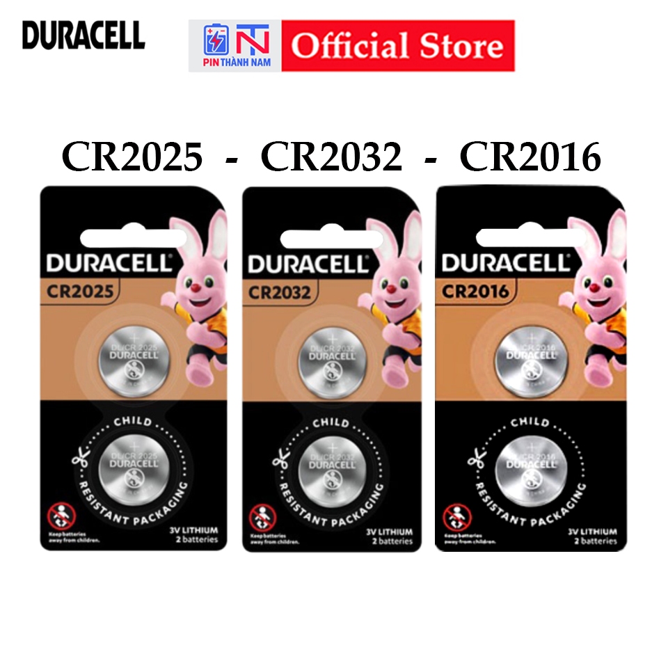 Pin Duracell CR2032 / CR2025 / CR2016 Cao Cấp Dung Lượng Cao - Hàng Chính Hãng | Shopee Việt Nam