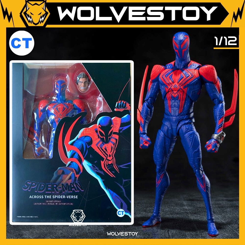 Mô hình CT Toys SHF Spider Man 2099 Marvel SpiderMan Across The Spider ...