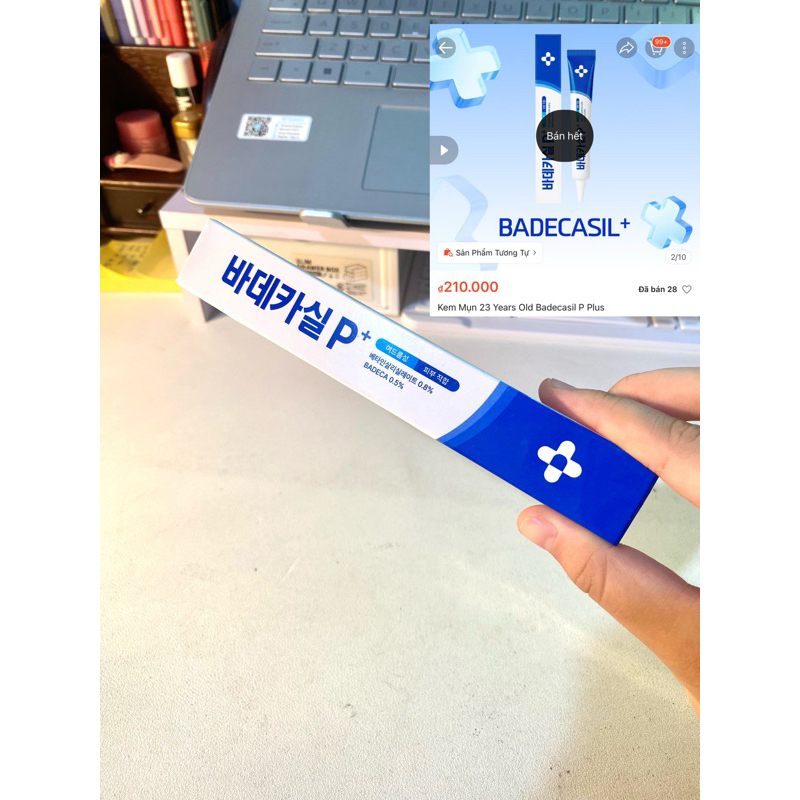 [Pass 99%] Kem Mun 23 Years Old Badecasil P Plus 2/10 | Shopee Việt Nam