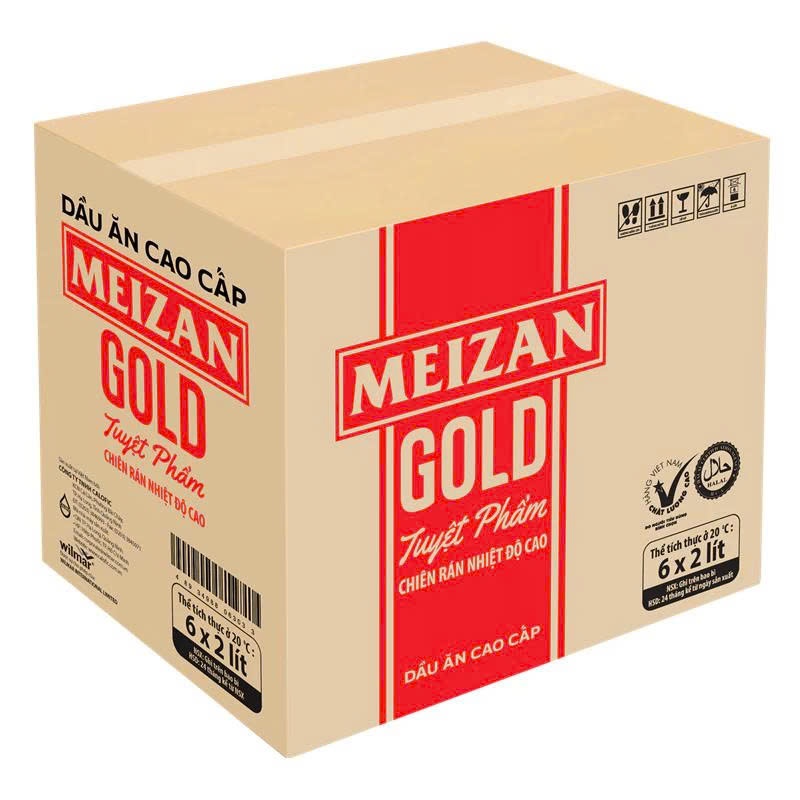 Thùng dầu ăn Meizan Gold 1L/2L nhà cattuongminimart | Shopee Việt Nam
