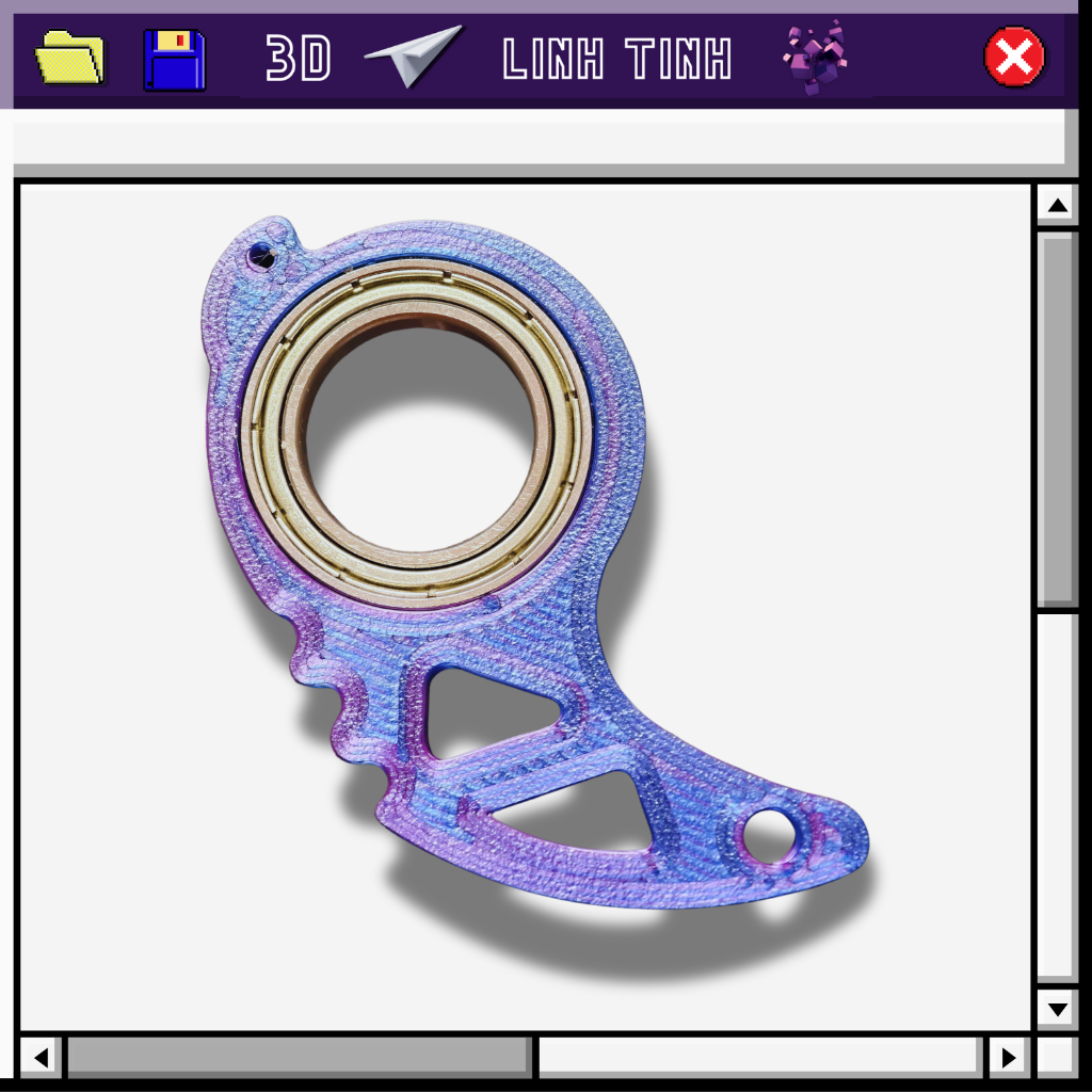 Móc Khóa Xoay - Keyrambit V4 (Màu Titan) - Vòng Bi Nhật | Shopee Việt Nam