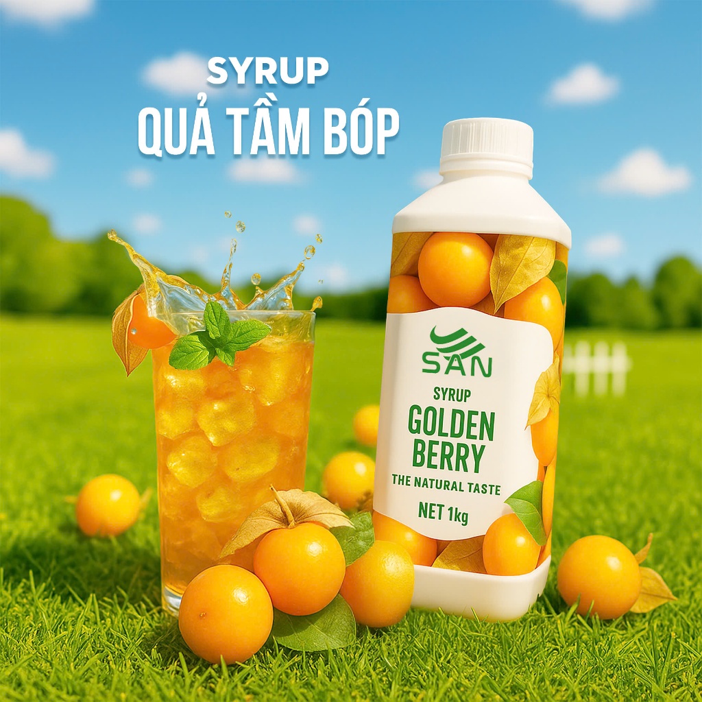 Syrup SAN TẦM BÓP (có mẫu thử) - Trái Cây Tự Nhiên - Hương Thơm, Màu ...