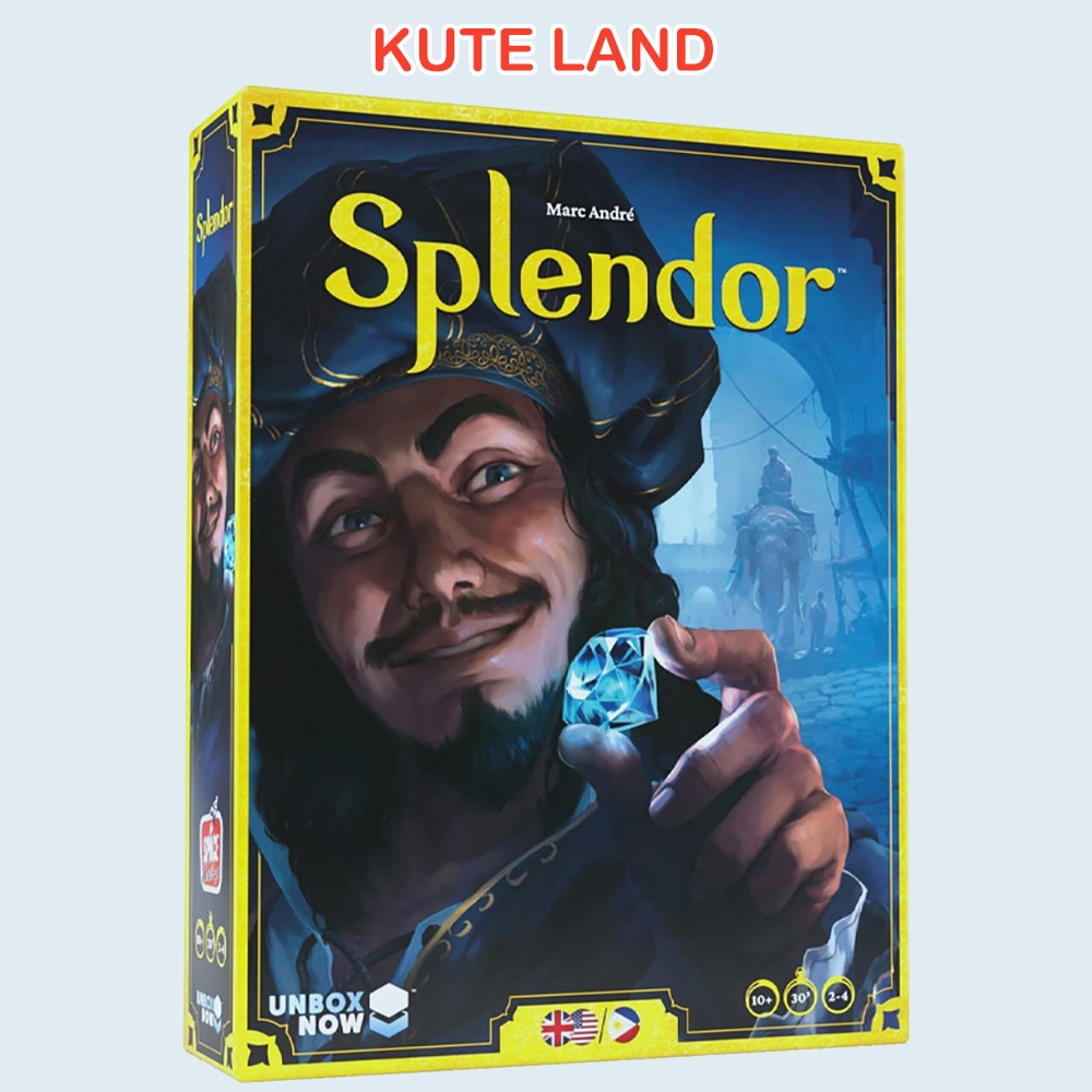 Bộ Board Game Splendor - Master The Art of Wealth and Prestige ...