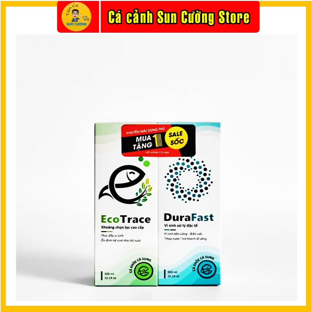 DuraFast - EcoTrace Bộ đôi vi sinh xử lí độc tố, khử mùi hôi tanh trong ...