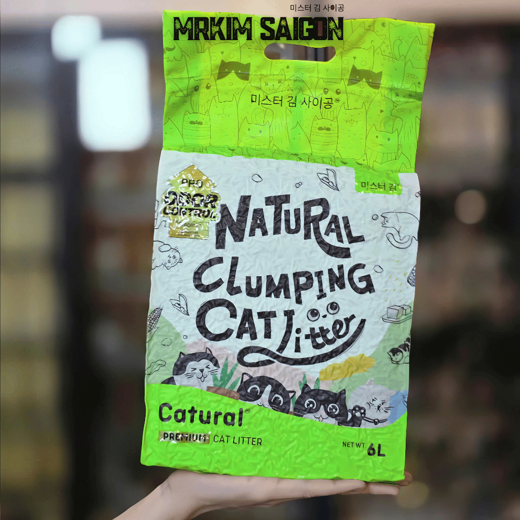 Cát Đậu Nành Catural Premium 6L (2kg) – Hương Trà Xanh, Vón Cục Nhanh, Khử Mùi Tự Nhiên | Shopee ...