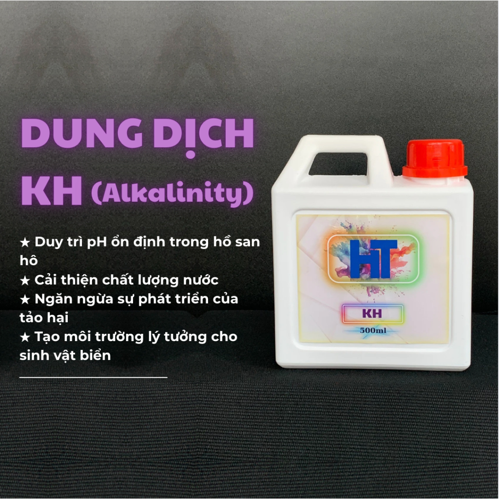 Dung Dịch KH (Alkalinity) HT - Dùng để bổ sung KH (Alkalinity) cho hồ ...