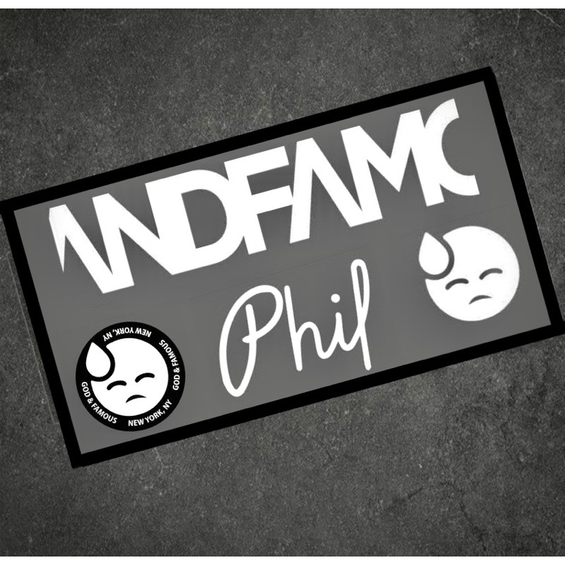 Tem In Nhiệt UV DTF & (Godandfamous + Phil + Sticker) In Chữ Nổi Dán Xe ...