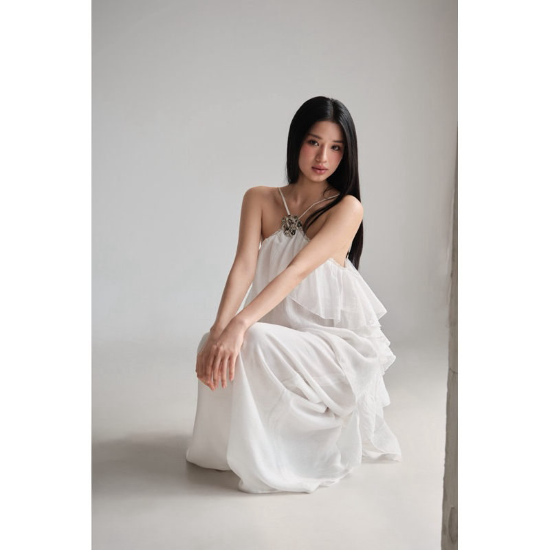 BY DELI - Yuna Set - Áo yếm và quần voan hai lớp | Shopee Việt Nam