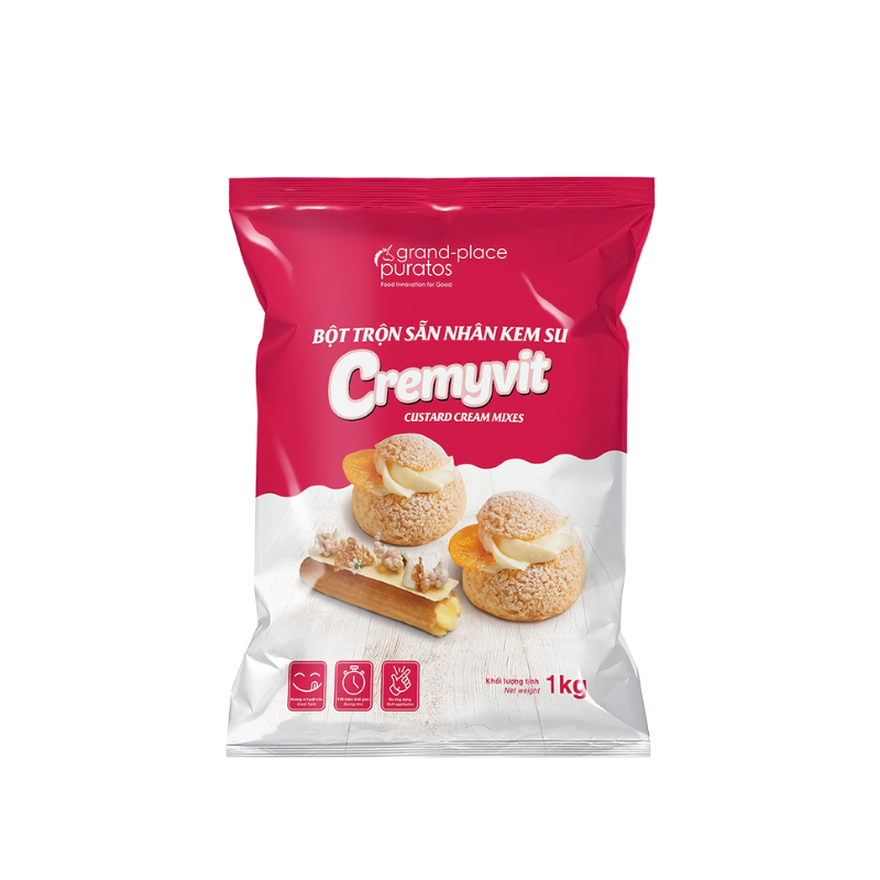 BỘT PURATOS NHÂN CREMYVIT 1KG | Shopee Việt Nam