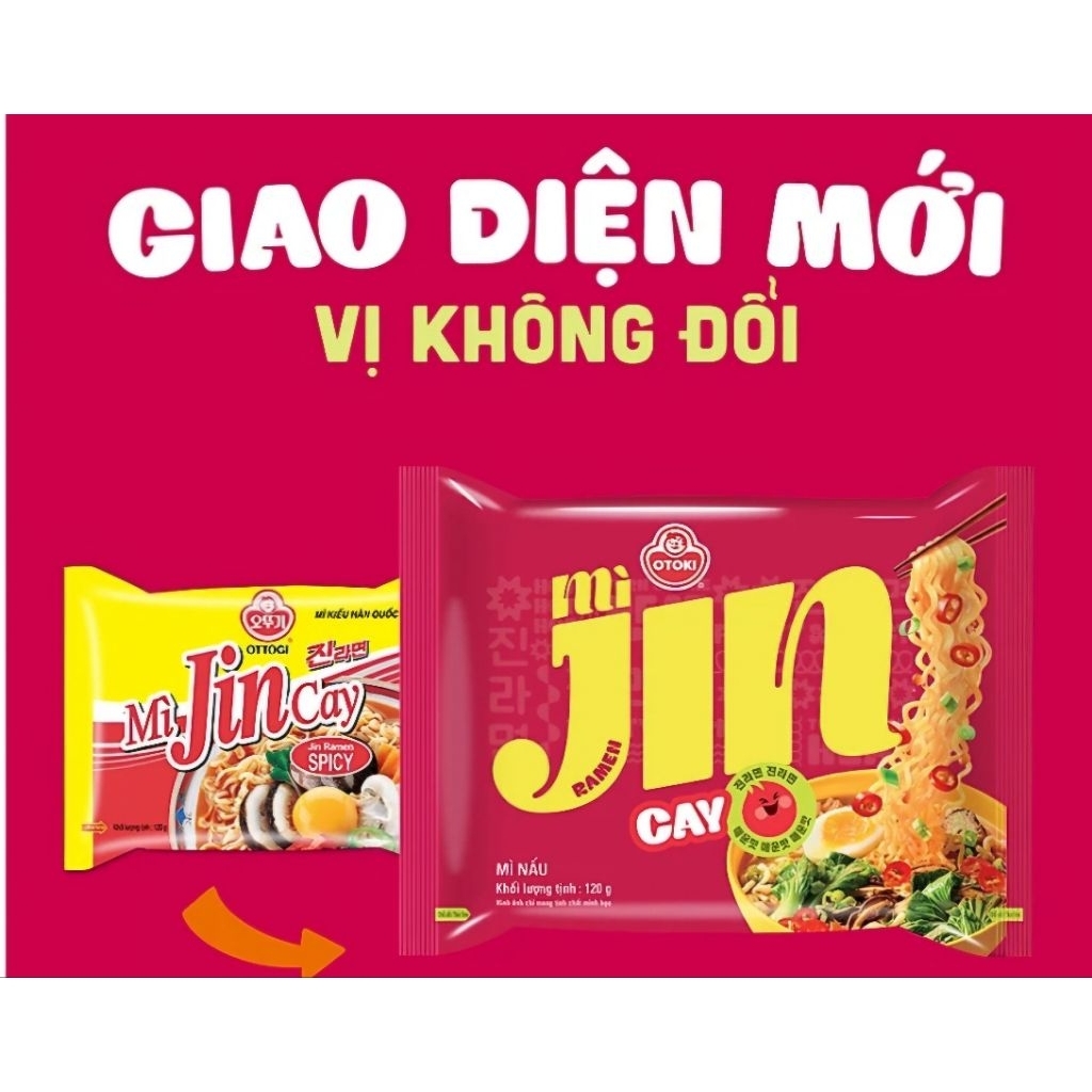 Mì Jin cay Ottogi, 120g | Shopee Việt Nam