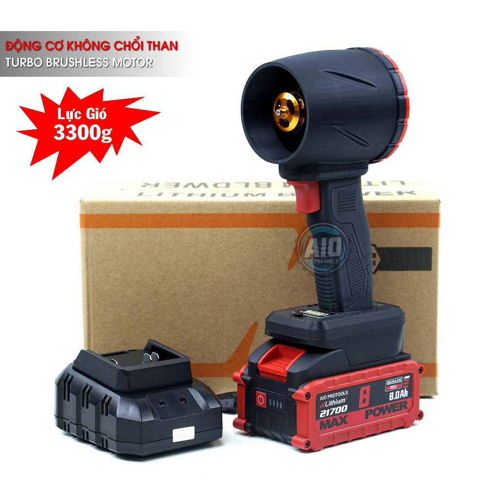 3300g Máy thổi bụi phản lực siêu bạo lực động cơ Turbo Không chổi than ...