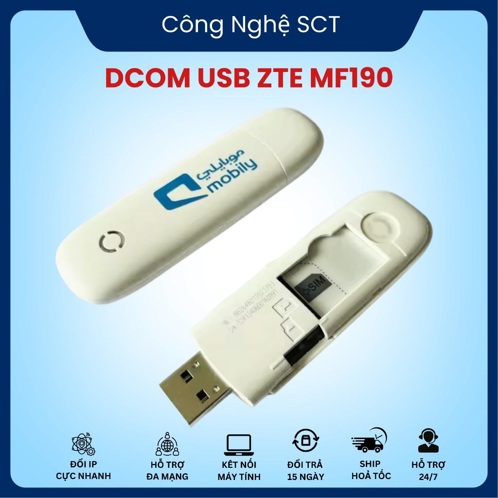 USB 4G MF190 Tốc Độ Cao , Dcom 4G Đổi Ip , Hàng Chính Hãng | Shopee ...