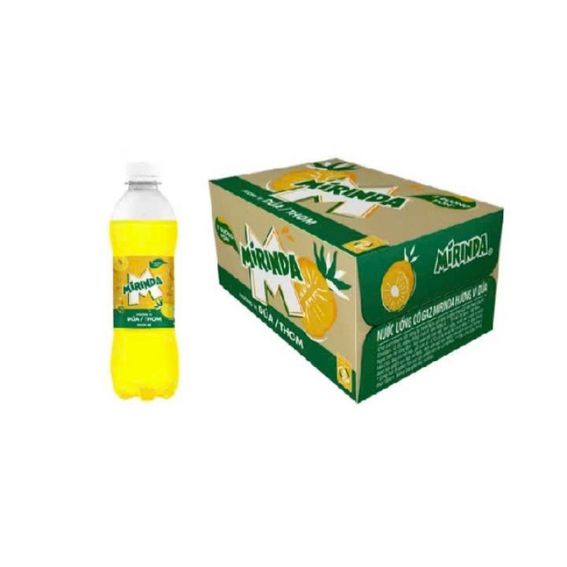 Nước Ngọt Có Gaz Mirinda Vị Dứa Thùng 24 Chai X 390ml | Shopee Việt Nam