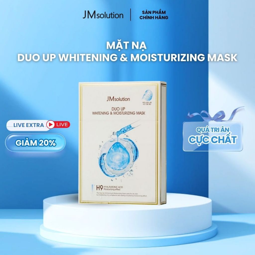 Mặt Nạ Thuần Chay JMSolution Dou Up Moisturizing Mask Hỗ Trợ Cấp Ẩm, Dưỡng Trắng, Cải Thiện Da ...