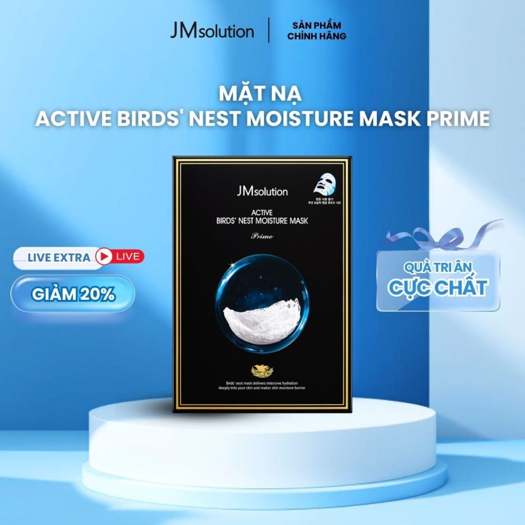 Combo 10 Mặt Nạ Dưỡng Da JMSolution Hỗ Trợ Cấp Ẩm, Giúp Da Căng Mịn Bóng 30g - JMSolution ...
