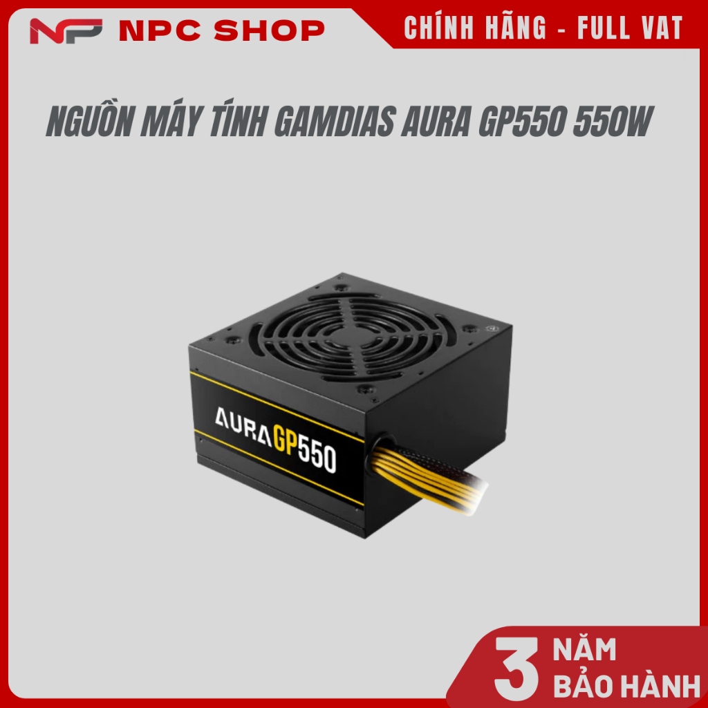 Nguồn Máy Tính Gamdias AURA GP550 550W - Hàng Chính Hãng | Shopee Việt Nam