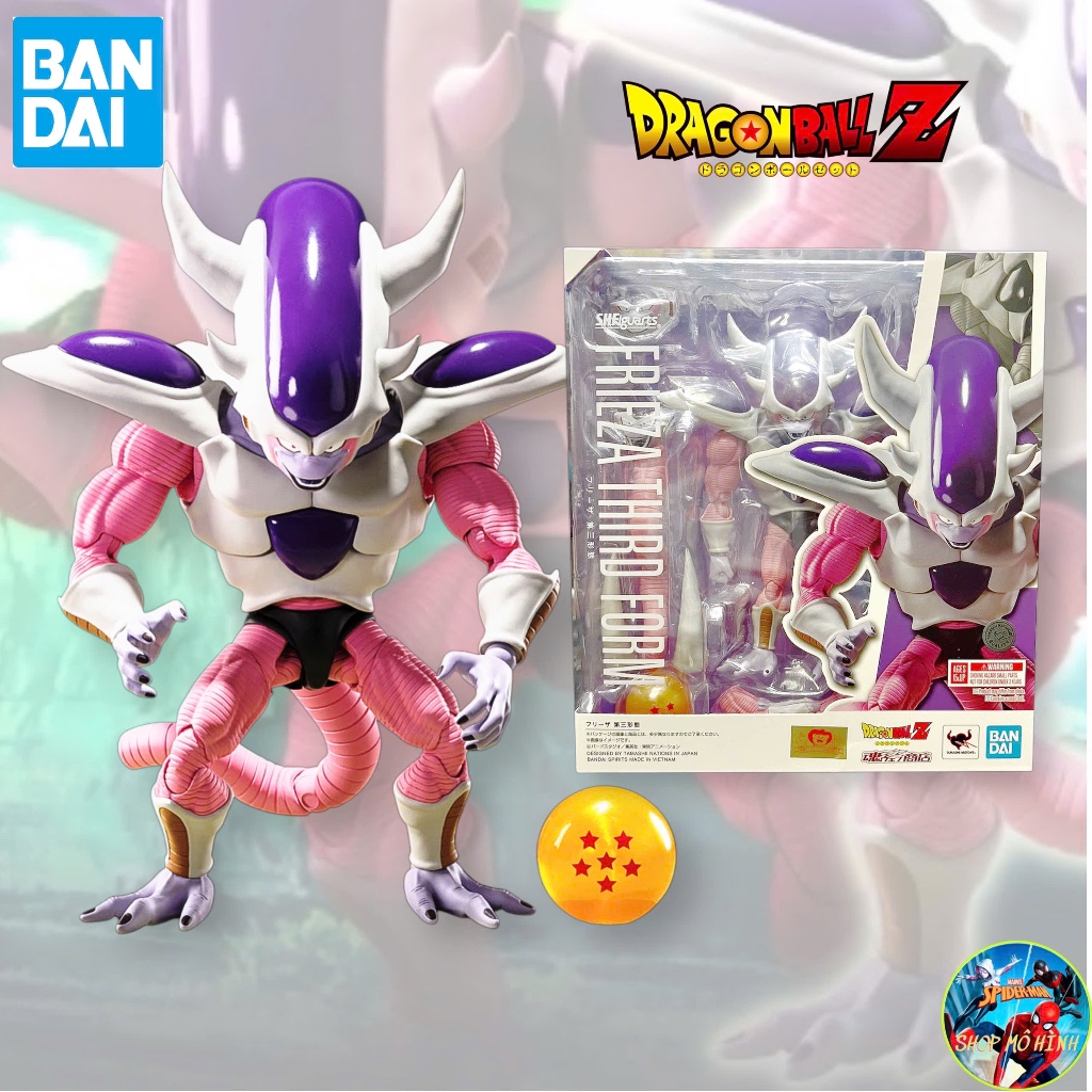 Mô Hình SHF Frieza Third Form Dragon Ball Z Chính Hãng BANDAI | Shopee ...