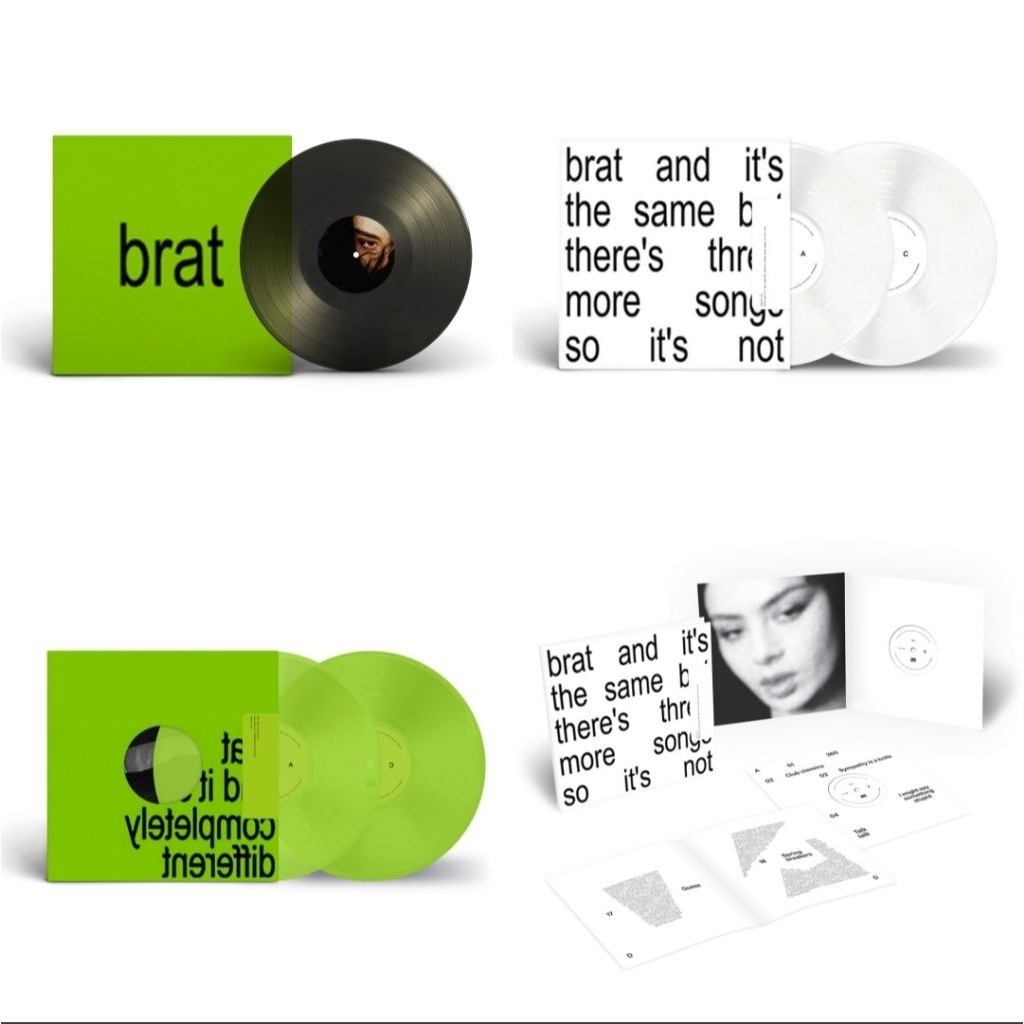 Charli XCX – Brat And It's The Same But There's Three More Songs So It ...
