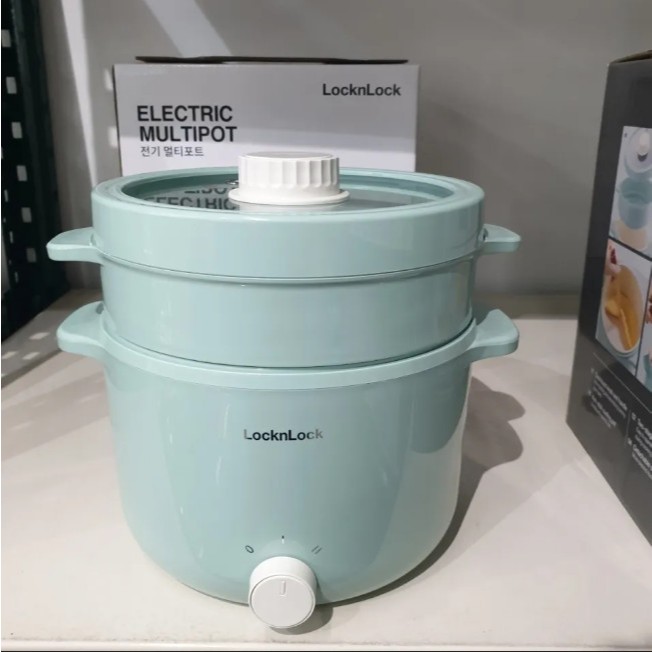 Nồi Lẩu Điện Đa Năng 2in1 Locknlock Electric Multi Pot EJP156MIT, 2 Lít ...